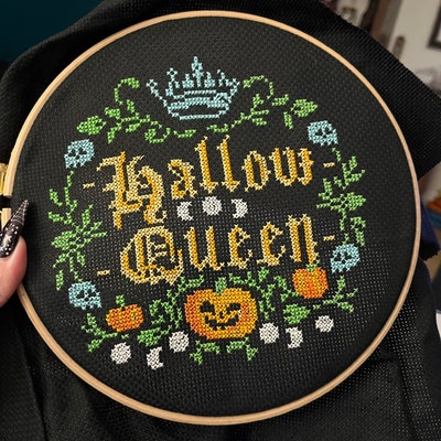 Modern Cross Stitch Pattern PDF I Am Doing My Mediumest Funny Floral ...