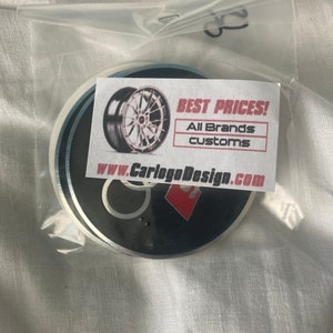 Metal Stickers Car Wheel Center Cap Stikers Set of 4 - Etsy