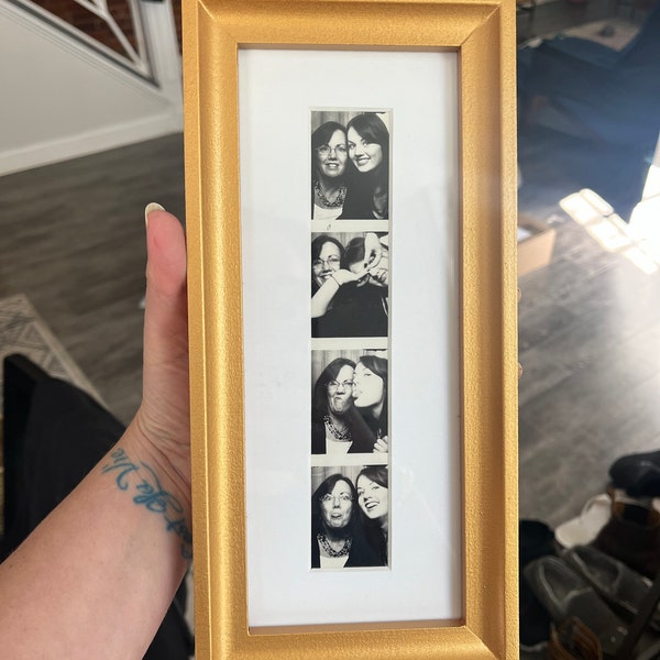 Picture Frame for 2x6" or 2x8" PHOTO BOOTH STRIP in Foxy Cove Style and ...