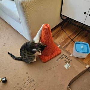 Cone Cat Scratching Post - Etsy