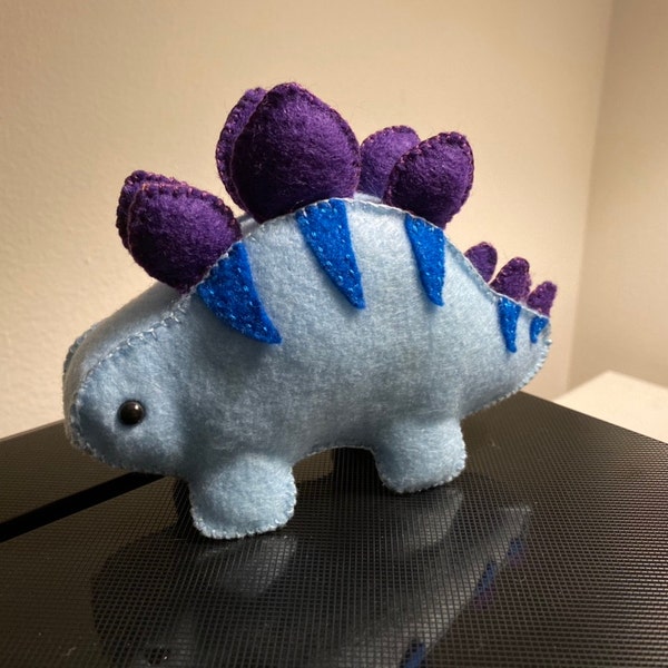 PDF Pattern - Felt Stegosaurus Dinosaur Plush - Etsy
