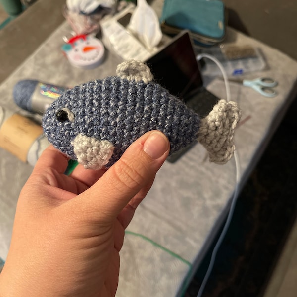 PATTERN: Ripple the Rainbow Trout Pattern - Amigurumi Rainbow Trout ...