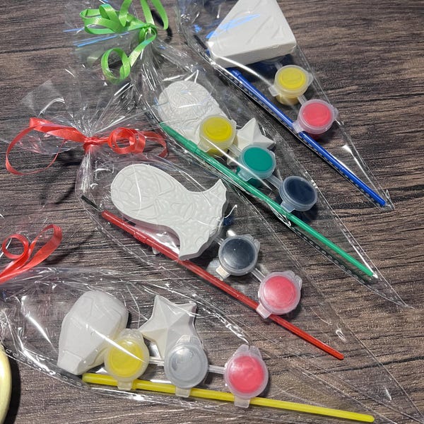 Paint Your Own Witch Party Favour / Witch Party Bag / Children’s Crafts ...