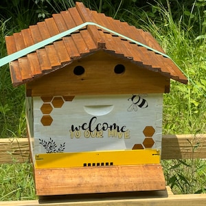 Beehive Rain and Snow Visor Awning for Beehive Snow and Rain Protection ...