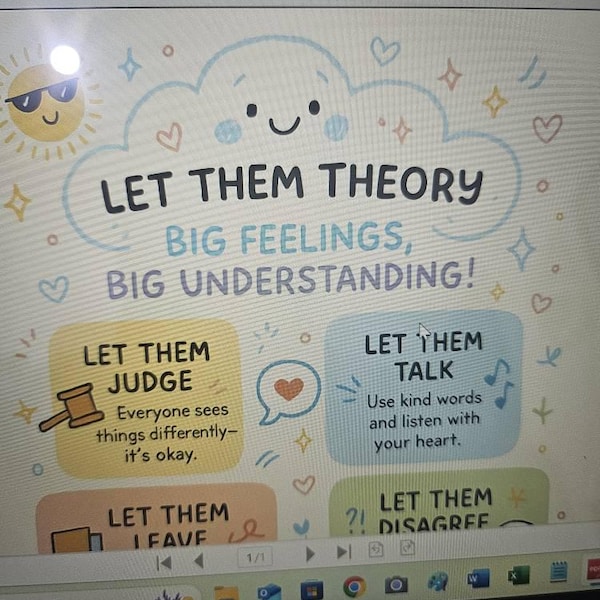 Let Them Theory Sticker – Emotional Intelligence Reminder for Teachers ...