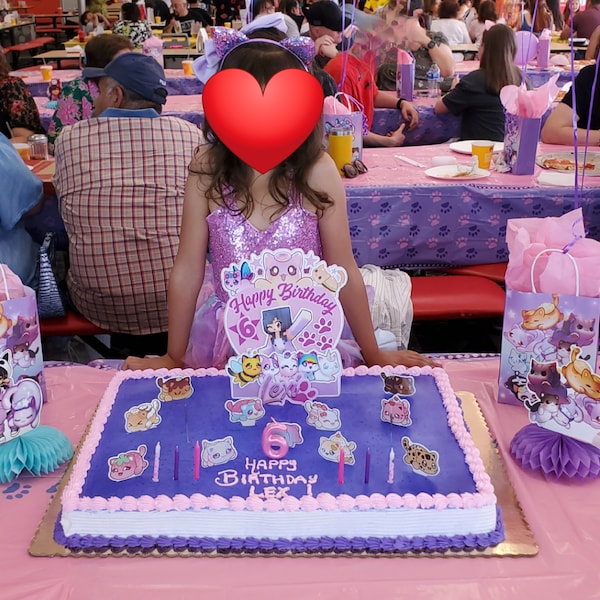 Aphmau Cake Topper, Aphmau Cake, Girly Aphmau Party, Aphmau Party ...