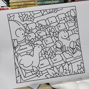 Calm Days Coloring Book, Cute and Cozy Digital Coloring, 20+ Pages ...