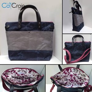 Amber Convertible Tote/backpack PATTERN pdfexperienced | Etsy