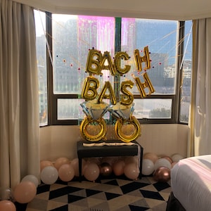 Bach Bashbachelorette Party Decor Balloon Banner Customize Bachelorette ...