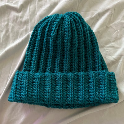 Easy Crochet Pattern-Crochet Hat Ribbed Wonder Hat Pattern - Etsy México