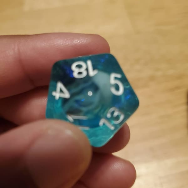 Arcane Fissure Metal Dnd Dice Set for TTRPG Games Such as Dungeons and ...