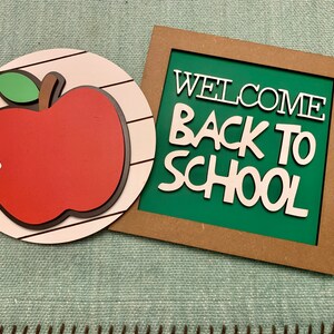 Back to School Tiered Tray Decor, School Tiered Tray Decor, Classroom ...