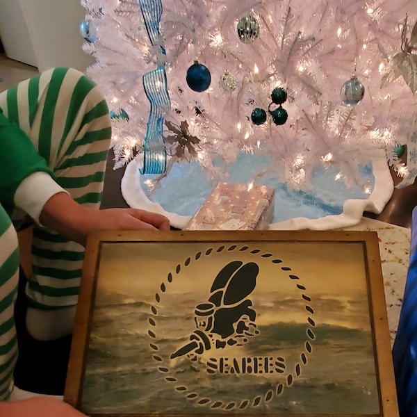 Navy Seabees Keepsake Box - Etsy