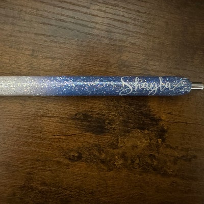 Ombre Glitter Pens, Pink Blue Purple Green Yellow Orange Red to White ...