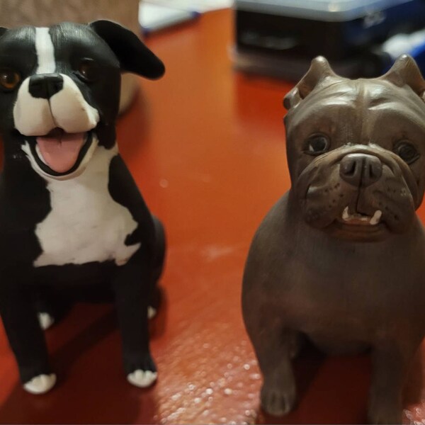 Personalized Pet Figurines Cake Topper,wedding Cake, Pet Birthday Cake ...