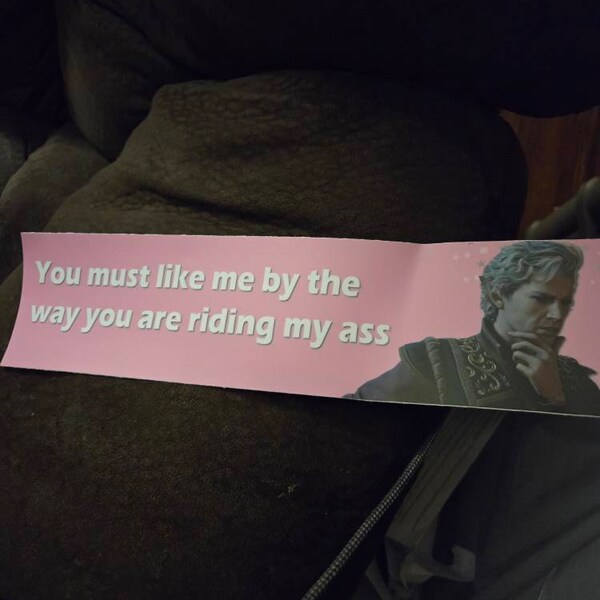 Volo's Lobotomy Baldur's Gate 3 Bumper Sticker Bg3 Meme Sticker Car ...