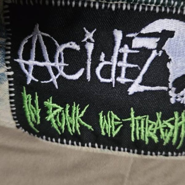 CONFUSE - Back Patch 2 Design the Swankys Gess Gai No-cut Gedon - Etsy