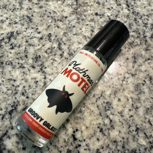 Mothman Motel Roll on Perfume Oil / Cryptid Perfume, Weird Funky Unique ...