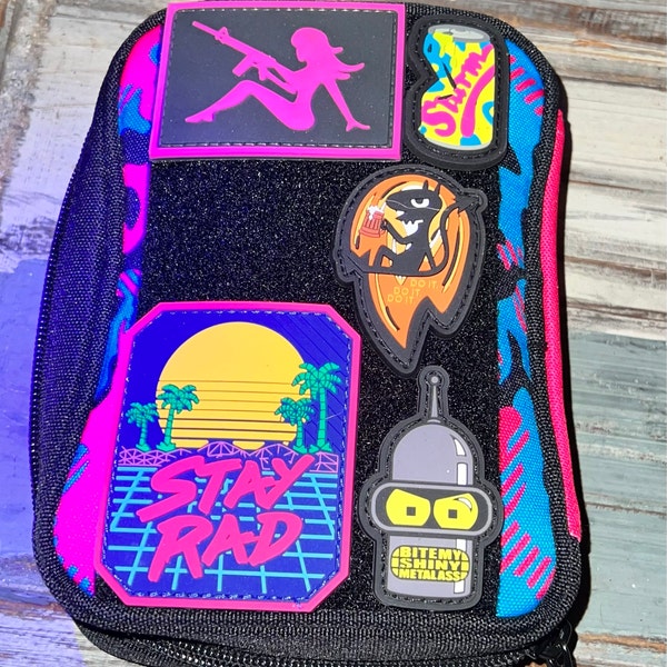 Futurama Lucky Seven Leaf Clover PVC Morale Patch - Etsy