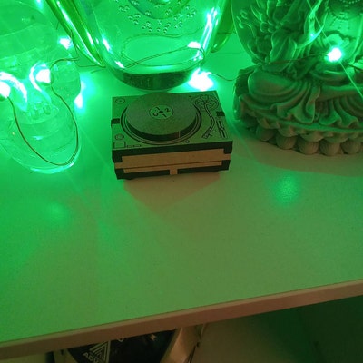 Technics 1210 Turntable Personalised 3D Card. DIY Pop up Letterbox Gift ...