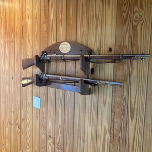 Compound Bow Recurve 6-place Solid Oak Wall Display Rack - Etsy