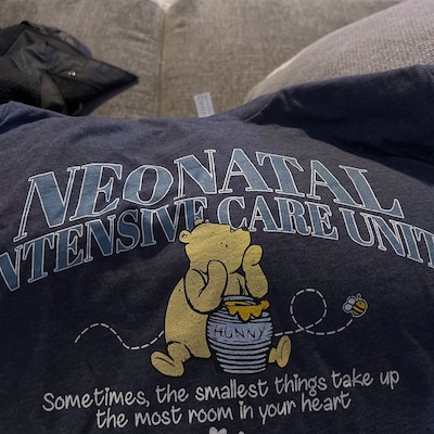 Pediatric Nurse Shirt, Winnie the Pooh Peds Nurse Tee, PEDS Nursing ...