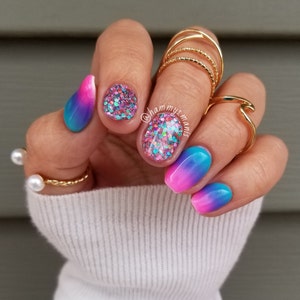 RUBY RED-ICULOUS Neon Dip Powder Dip Powder Dip Powders | Etsy