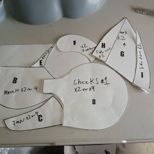 DIGITAL Thick Tail Pattern for Fursuits PDF Download - Etsy UK