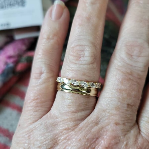 Gold Band, Simple Ring, Minimalist Ring Dainty Ring Plain Ring Simple ...