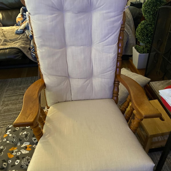 Wingback Rocker Replacement Cushions / 4 Post Rocker Cushions ...