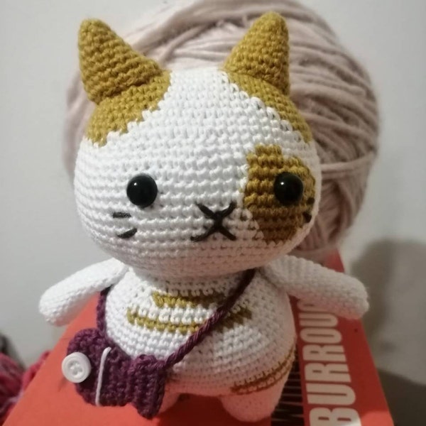 4 Cat Head Crochet Pattern Digital Instant DIY Amigurumi PDF, Adorable ...