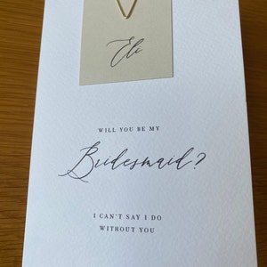 Bridesmaid Proposal Card, Will You Be My Bridesmaid Card, Bridesmaid ...