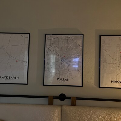 Custom City Map, Any Town, Any City, Custom Area Map, Custom Map Print ...