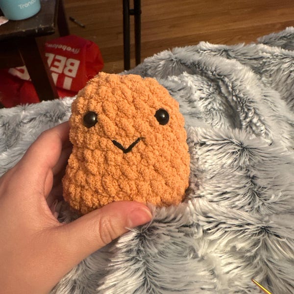 Chicken Nugget Crochet Pattern | Digital PDF Pattern - Etsy
