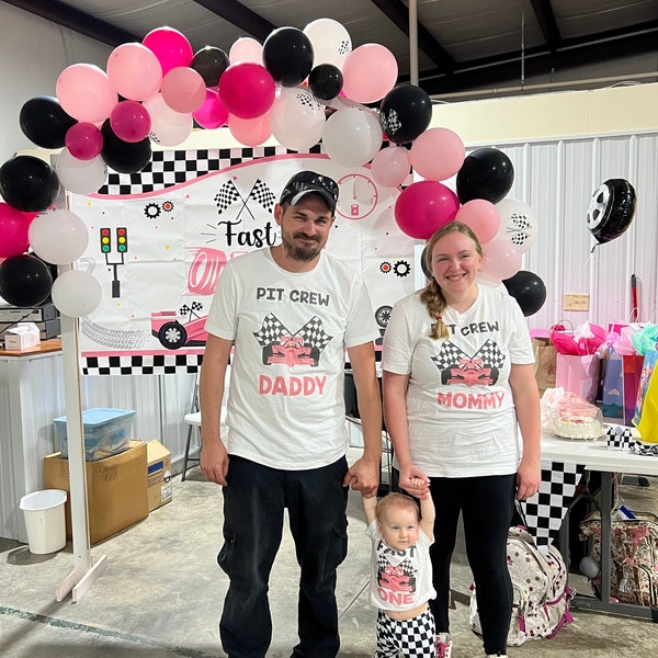 Family Race Car Girl Birthday Shirts, Racecar Birthday Shirt, Matching ...