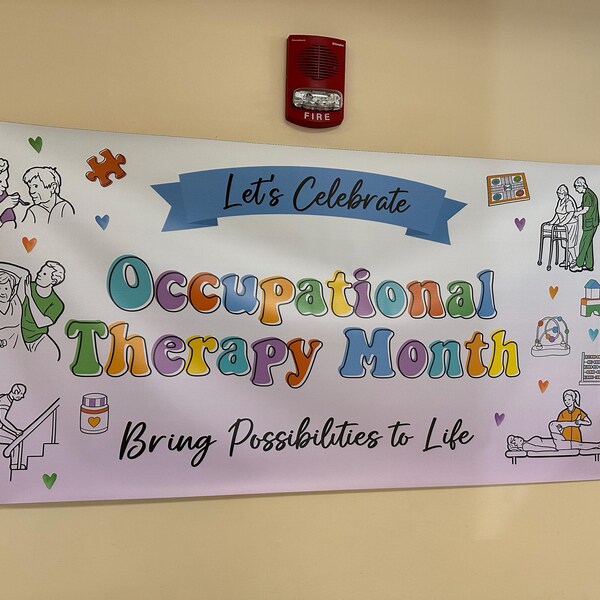 Occupational Therapy Month Appreciation Banner, Personalized ...