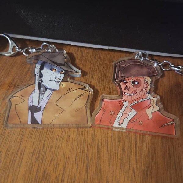 Portal 2 Wheatley Acrylic 2.5 Inches Double Sided Charm Keychains - Etsy