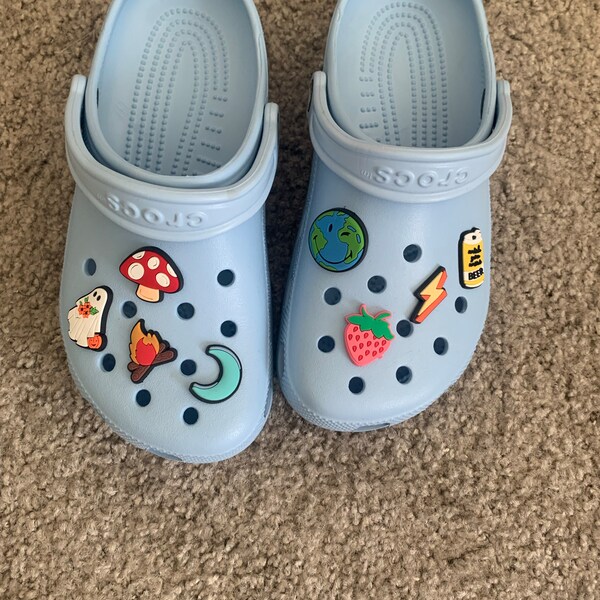 Croc Compatible Vintage Styled Shoe Charms for Your Crocs, Groovy ...