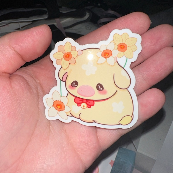 12 Birth Month Cow Stickers, Cute Cow Stickers, Waterproof Water Bottle ...
