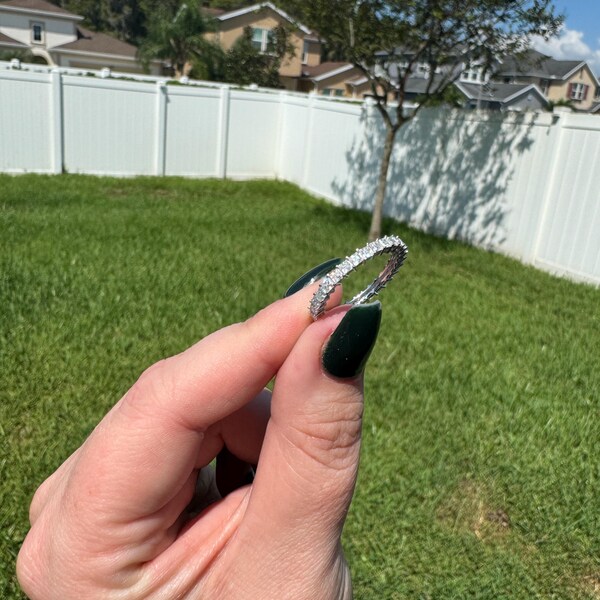 Men's Custom Iced Out NUGGET Pinky Ring Gold Over Solid 925 Sterling ...