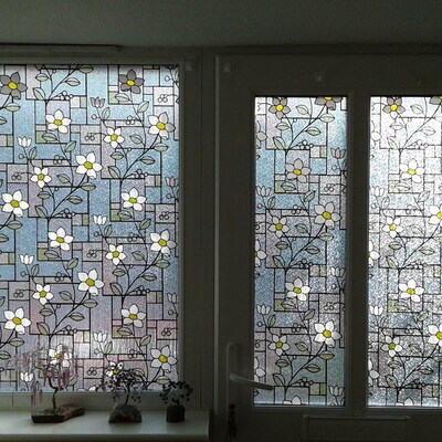 Reflective Steel Blue Window Tint, One Way Film Glass Privacy Solar ...
