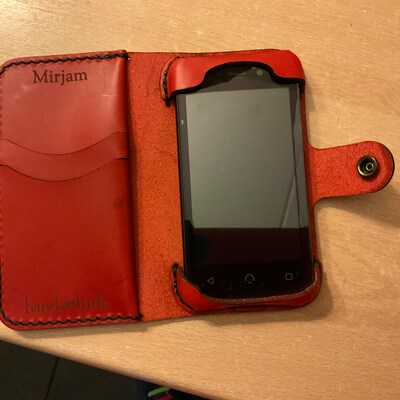 Leather Double Phone Case, Dual Phone Case for Work and Personal - Etsy