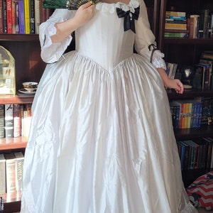 Creamy White Rococo Stays 1700s Rococo Corset - Etsy