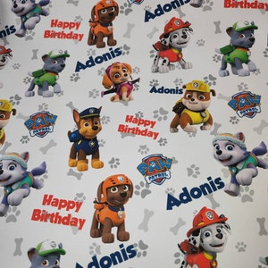Personalised Thomas and Friends Wrapping Paper Gift Wrap - Etsy