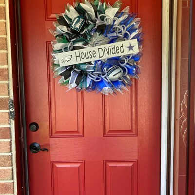 House Divided Wooden Sign - Etsy