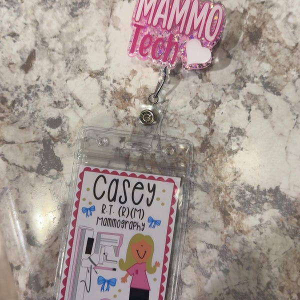 Custom Badge Buddy, Healthcare Badge Cover - Etsy