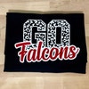 Go Falcons Leopard Svg, Go Falcons Football Svg, Run Falcons Svg, Cheer ...