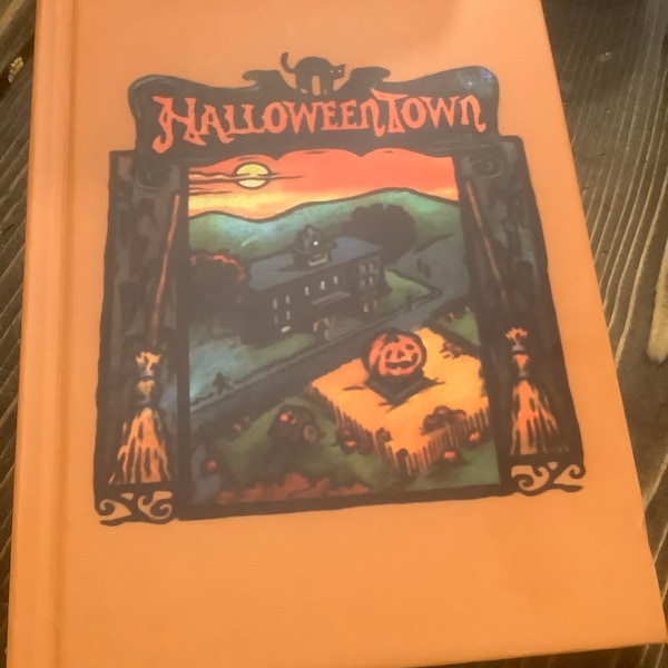 Halloweentown Book Notebook - 6x8 Hardcover Fall Halloween Autumn ...