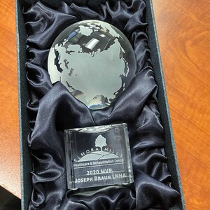 Black Crystal Beacon Recognition Award 4w X 13h by | Etsy