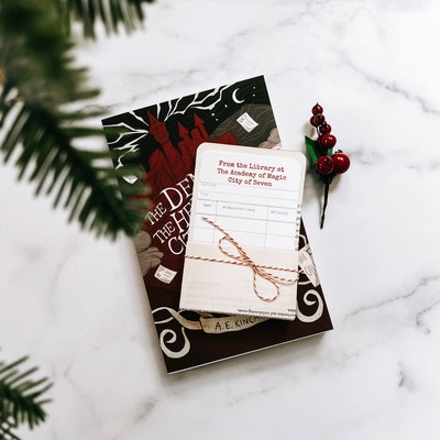 CUSTOM Library Card Book Plates, Set of 20, Book Lover Gift, Bookish ...